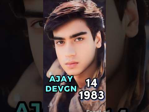 AJAY DEVGN Age Transformation (1969-2025) | Ajay devgn life journey evolution #ajaydevgan #singham