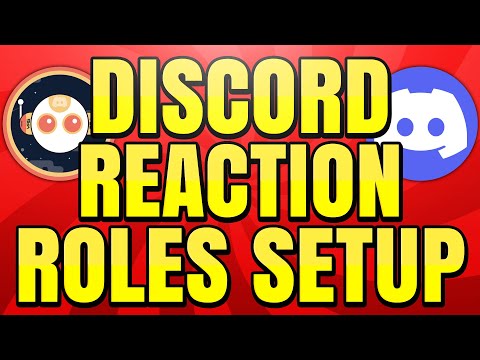 How to Make React for Roles on Discord with YAGPDB (Reaction Role Setup)