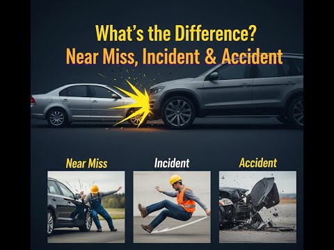 What is NearMiss, Incident and Accident?
