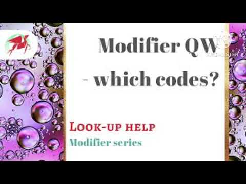 QW modifier/clia wave test/lab certification