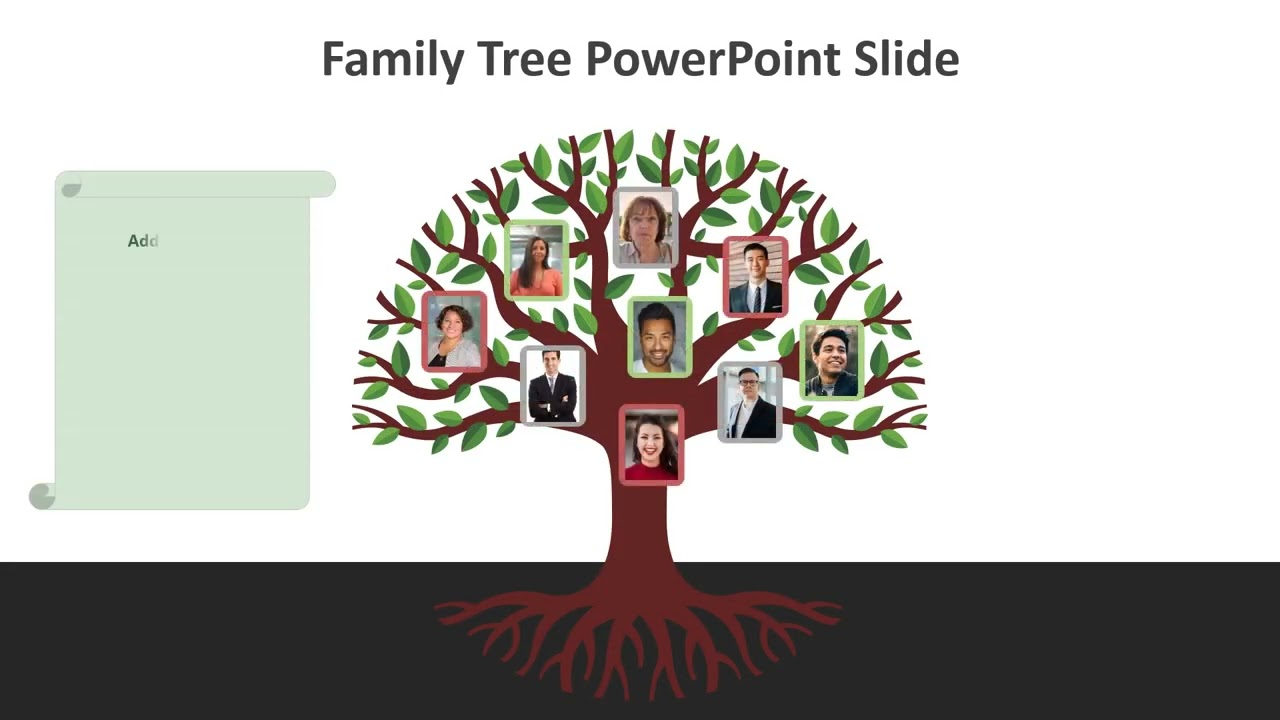 Family Tree PowerPoint Slide | Kridha Graphics