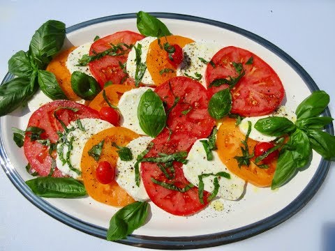 Caprese SALAD | ITALIAN Insalata Style | DIY Demonstration