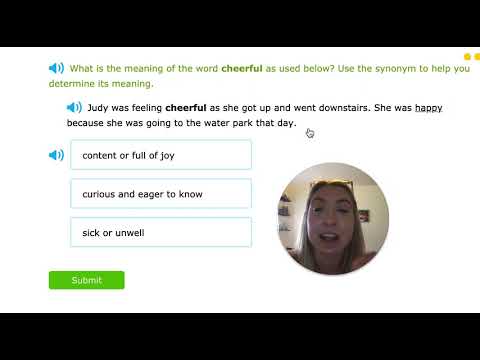 5/13 Language Arts: Determine the meanings of words using synonyms in context