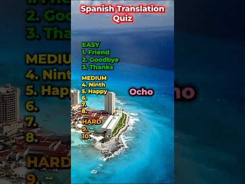 Put Your Spanish Skills to the Test in This Challenge! #SpanishQuiz #LanguageChallenge #quiz #trivia