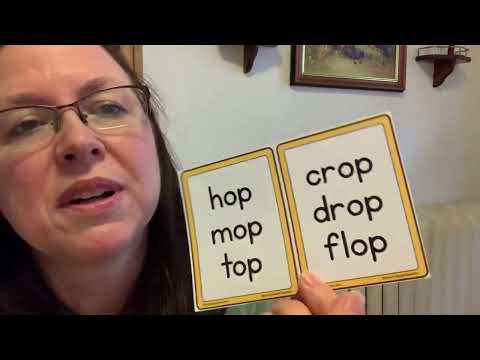 Short o Sound, o in the Middle, (CVC Words)