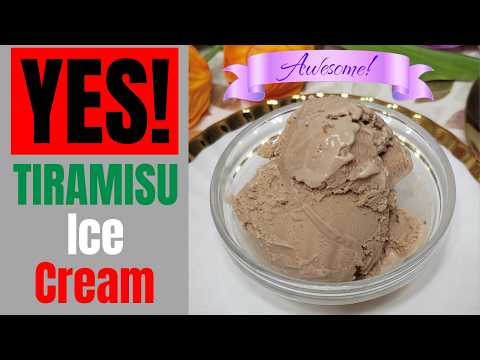 You’ve Never Had Ice Cream Like This Before! Tiramisu