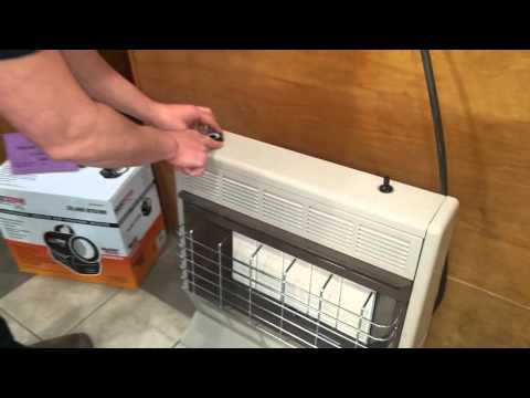 How to Light Your Gas Heater