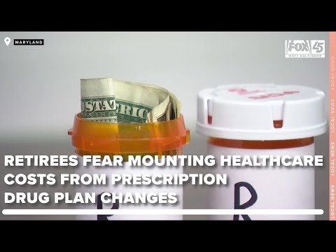 Maryland's retirees fear mounting healthcare costs due to prescription drug plan changes