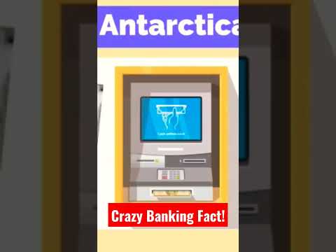 ATMs in Antarctica! 🤯🤯 Crazy Banking Fact