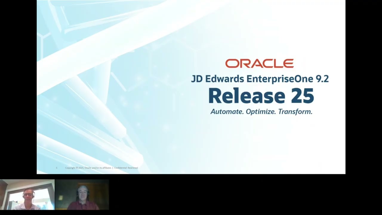 JD Edwards Product Roadmap