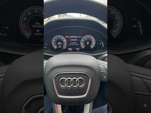 The newest generation of the Audi Q7 has added a really great feature to the gauge cluster.
