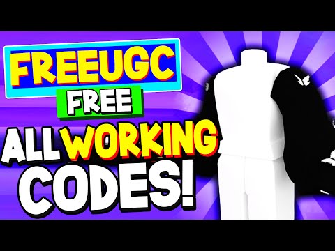 *NEW* ALL WORKING CODES FOR PLAY FOR UGC! ROBLOX PLAY FOR UGC CODES!