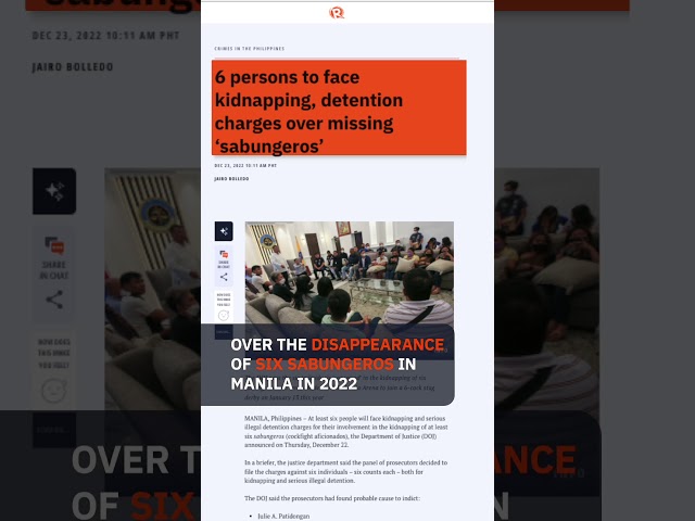 Atong Ang files complaints vs accused who tagged him in sabungeros case