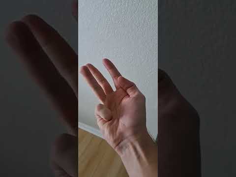Counting to Five on your Hand in America