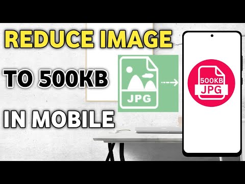 How to make image 500kb in mobile | compress photo to 500kb | Reduce Size