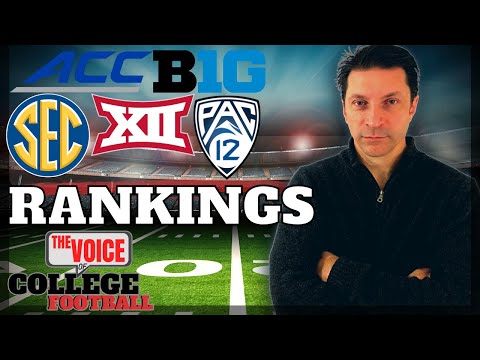 College Football CONFERENCE RANKINGS