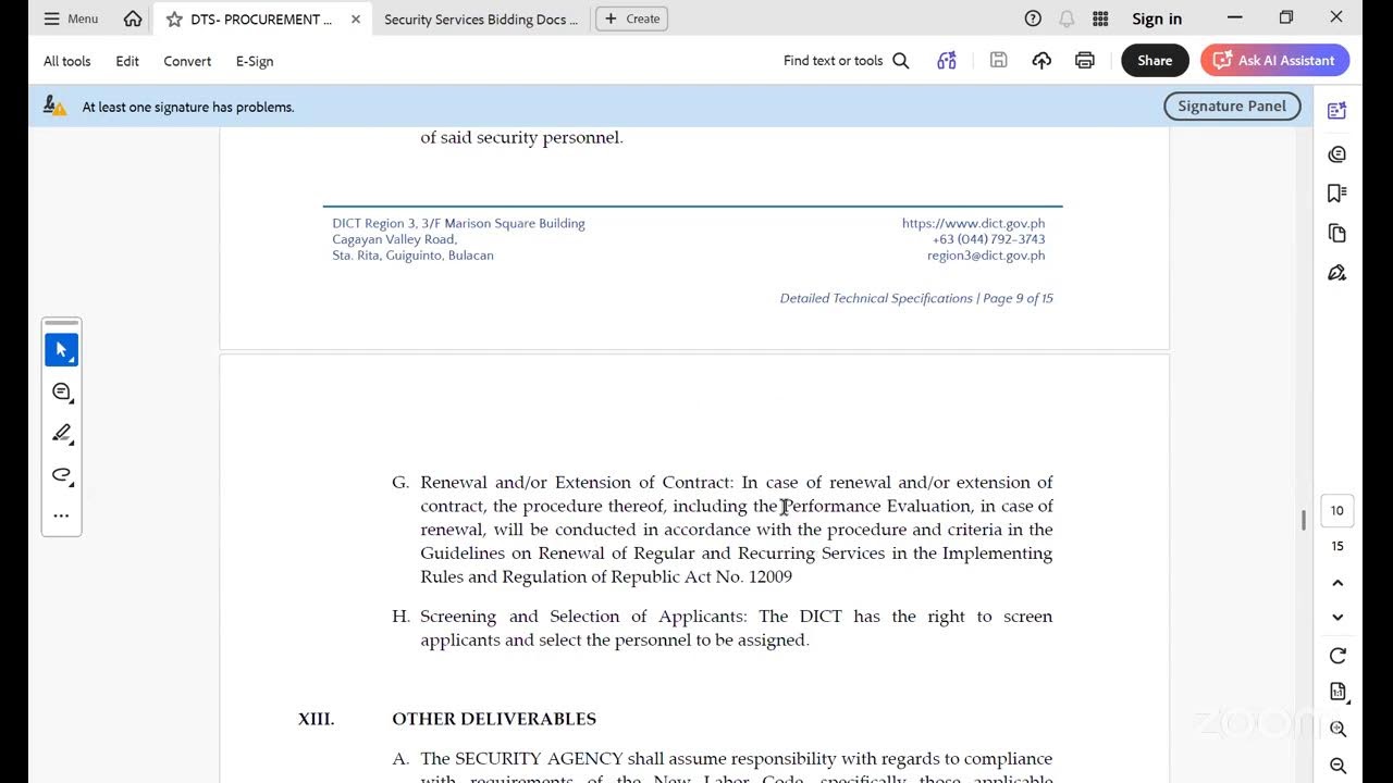 Pre-Bid|BAC-2026-005|PROCUREMENT OF DICT SUBIC DATA CENTER PHYSICAL SECURITY SERVICES FOR 7 MONTHS