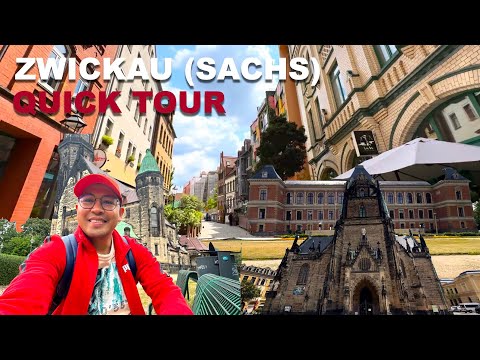 TRAVEL VLOG: ZWICKAU (SACHS) GERMANY QUICK TOUR| OSTERSTEIN CASTLE |ROBERT SCHAUMANN/AUTOMOBILE CITY