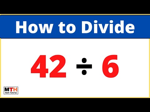 42 divided by 6 (42÷6)