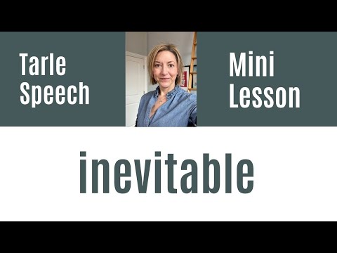 How to Pronounce INEVITABLE - #SHORTS Quick English Pronunciation Mini Lesson