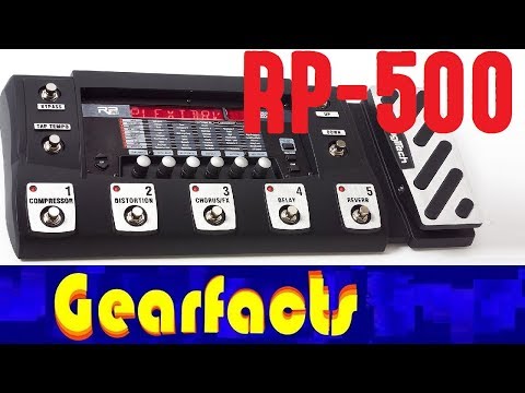 DigiTech RP500 - ranked #62 in Multi Effects Pedals | Equipboard
