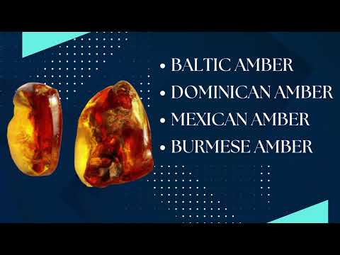 Baltic Amber Gemstones - Natural Fossilized Beauty by SilverAndGold.com