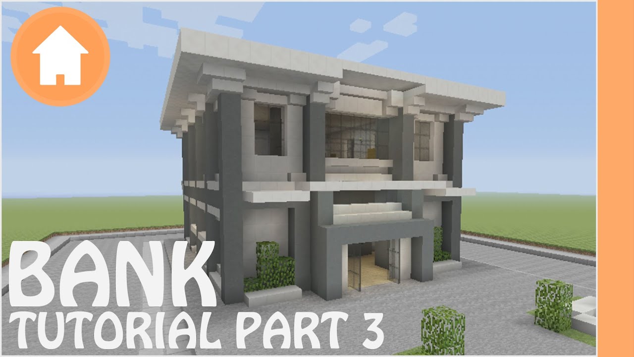 Minecraft Tutorial: Bank Tutorial Minecraft #3