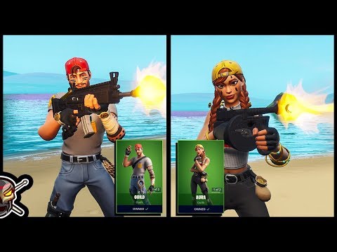 YOU BETTER BUY The *NEW* AURA and GUILD Skins in FORTNITE!