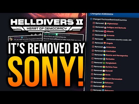 Helldivers 2 - Sony Just UNBLOCKED 133 Regions!