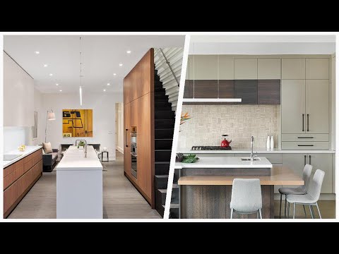 75 Medium Tone Wood Floor And Gray Floor Kitchen Design Ideas You'll Love 🔴