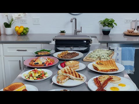 Deluxe Electric Grill & Griddle | Pampered Chef