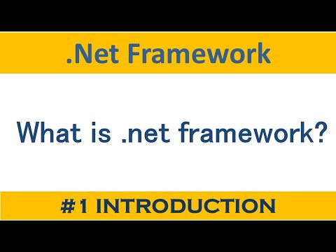 Dotnet framework introduction | net framework | .net framework | dot net framework|