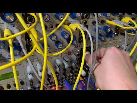 Acid VCF by Crazy Chicken eurorack filter test