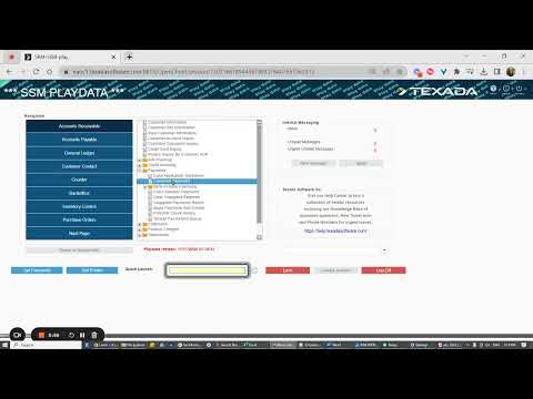 Texada SRM - How to reverse an applied payment on a customer account