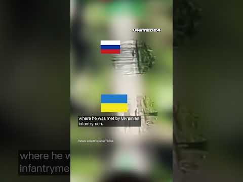 More Russian Soldiers Decide to Surrender to Ukrainian Drones #warinukraine #drone