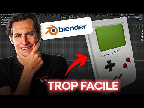 Débuter sur Blender !! Tuto FACILE et RAPIDE
