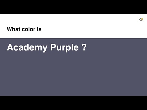 Academy Purple color #525367 hex color - Violet color - Warm color 525367