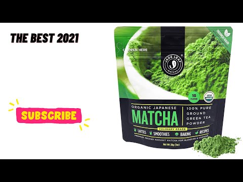Jade Leaf Organic Matcha Green Tea Powder - Authentic Japanese Origin - Premium