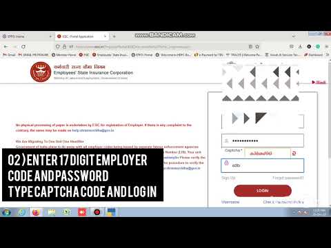 HOW TO REGISTER EMPLOYEE IN ESI WITH PREVIOUS IP NUMBER IN 1 MINUTE