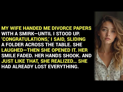 My Cheating Wife Handed Me Divorce Papers With a Smirk. She Had No Idea Her Life Was Already Ruined