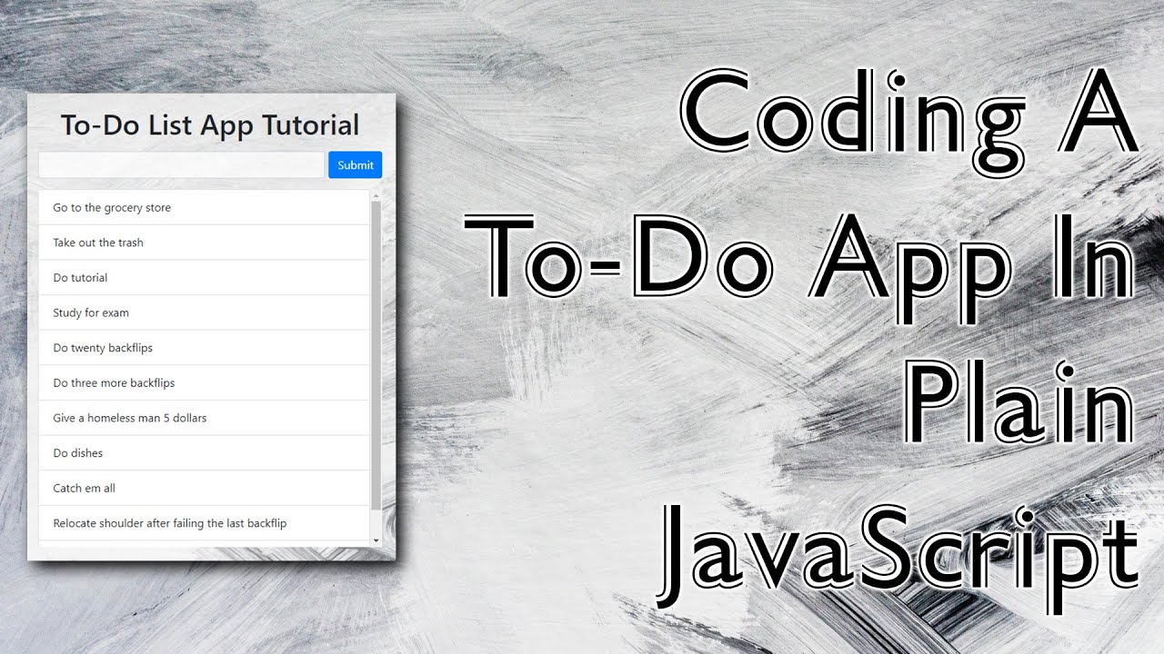 How To Code A To-Do List In Plain JavaScript