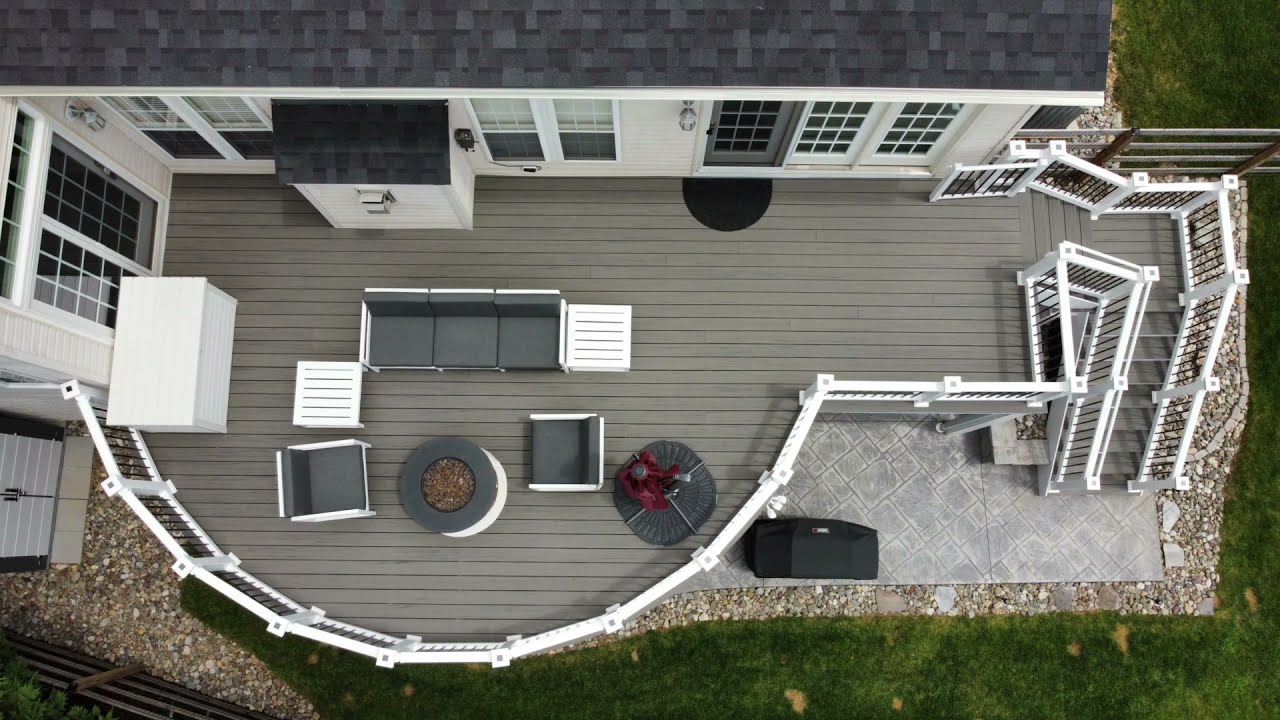 TimberTech Terrain Silver Maple Deck