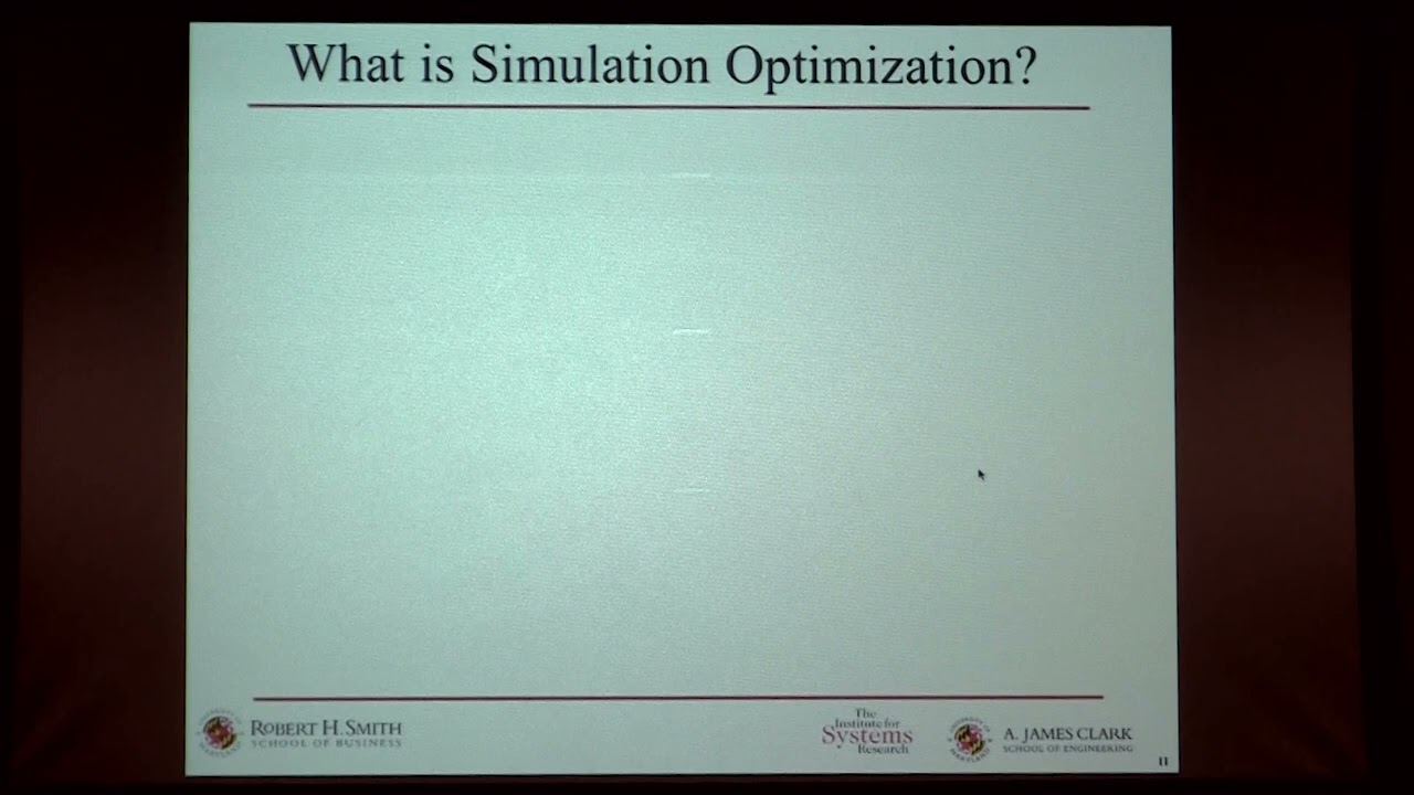 An Overview of Simulation Optimization