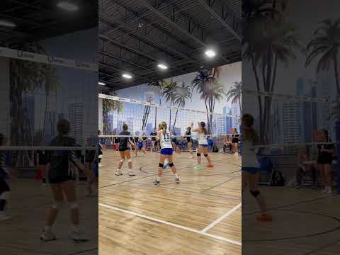 Kill by my 10 year old sister! #team #volleyball #strong #hit #fun #fyp