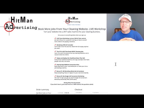 How To Make Your Cleaning Website Book More Jobs LIVE Workshop