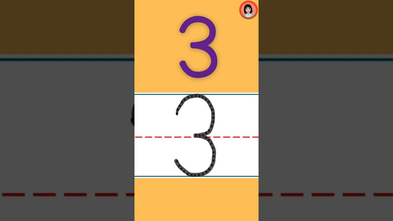 How to write numbers 0-9 #countingnumbers #kids #kindergarten #preschool