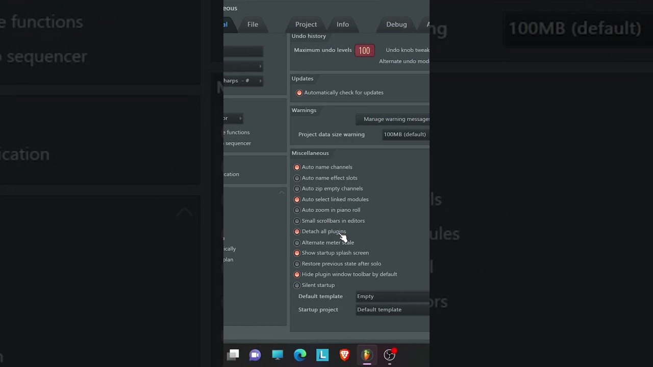 SETTINGS to change after installing fl studio🔥#shorts