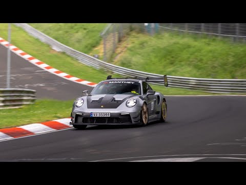 Porsche 992 GT3RS MR MANTHEY 6.46 BTG NURBURGRING