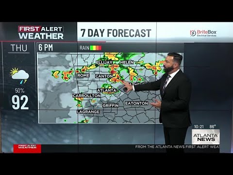 First Alert Forecast: A return to a wetter pattern