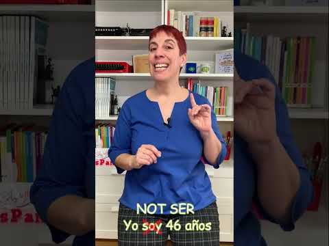 #learningSpanish Don’t say “Yo soy 46 años”